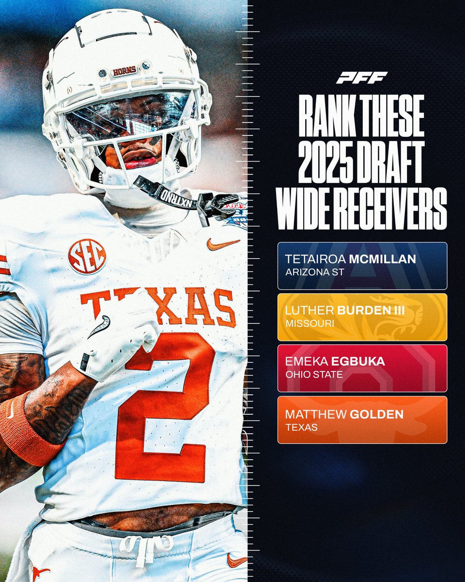 Travis Hunter Tops 2025 NFL Draft Rankings Over Abdul Carter; Keyshawn ...