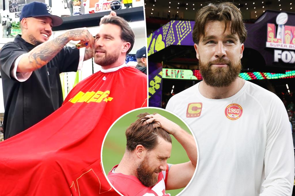 Travis Kelce’s Barber Denies Hair Transplant Rumors Amid NYC Photo ...