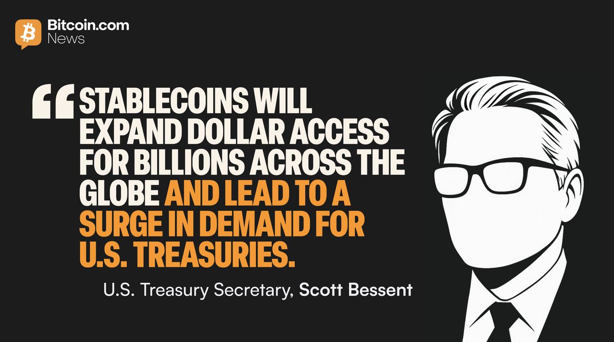 Treasury Secretary Bessent Says GENIUS Act Essential as Stablecoins ...