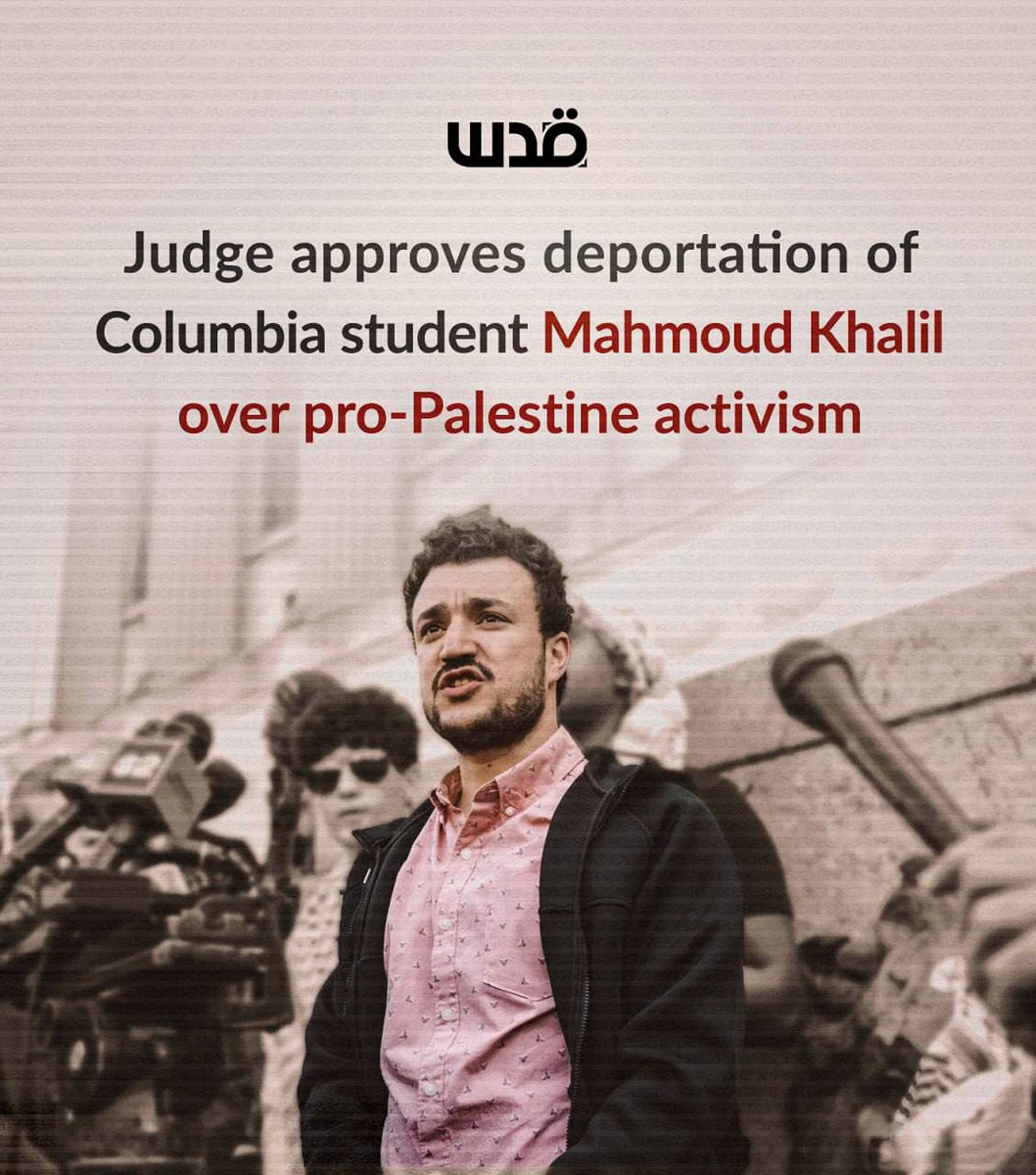 Trump Administration Can Deport Columbia's Mahmoud Khalil Over Pro ...