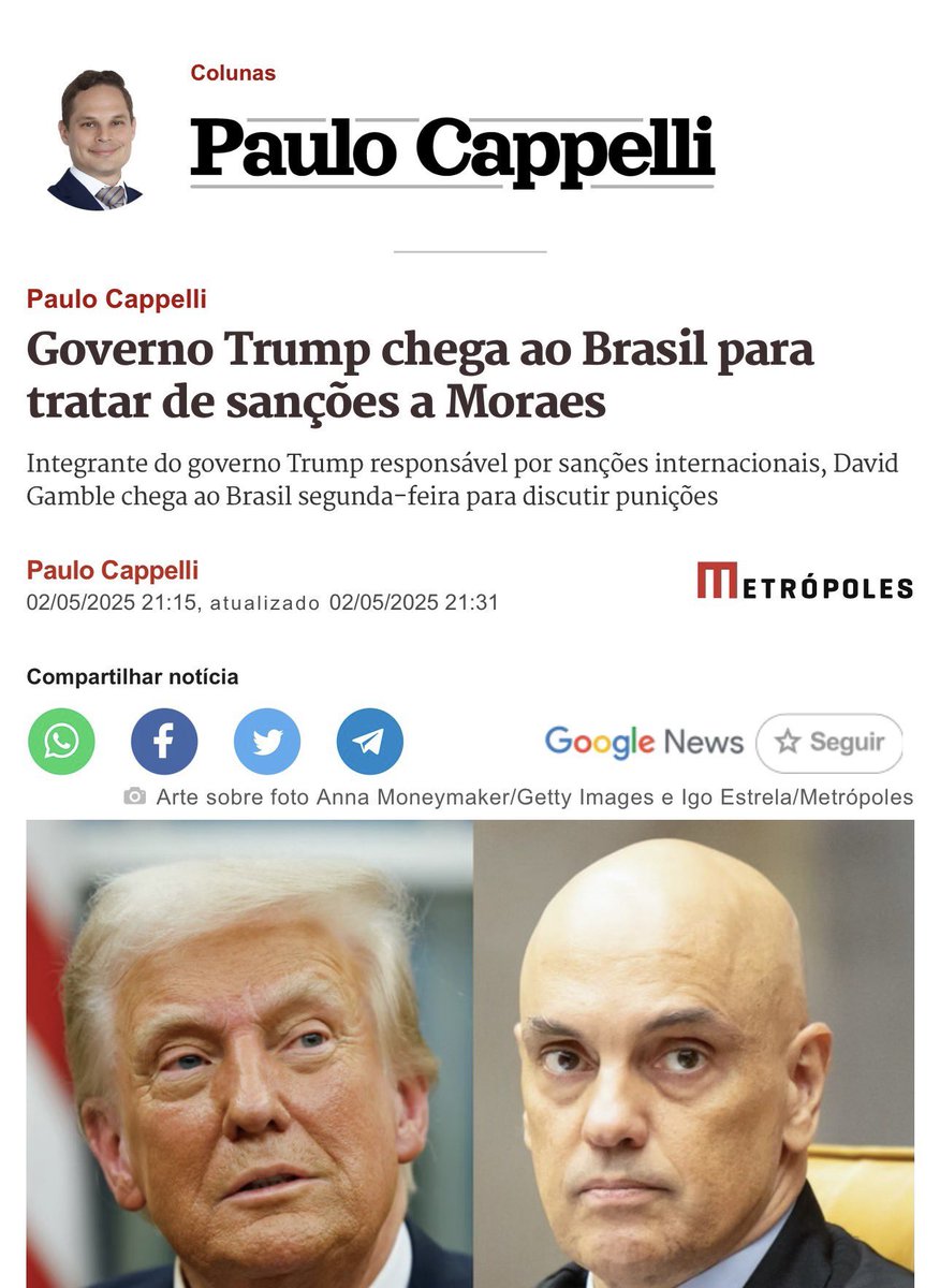 Trump Administration's David Gamble to Visit Brazil Over Potential ...