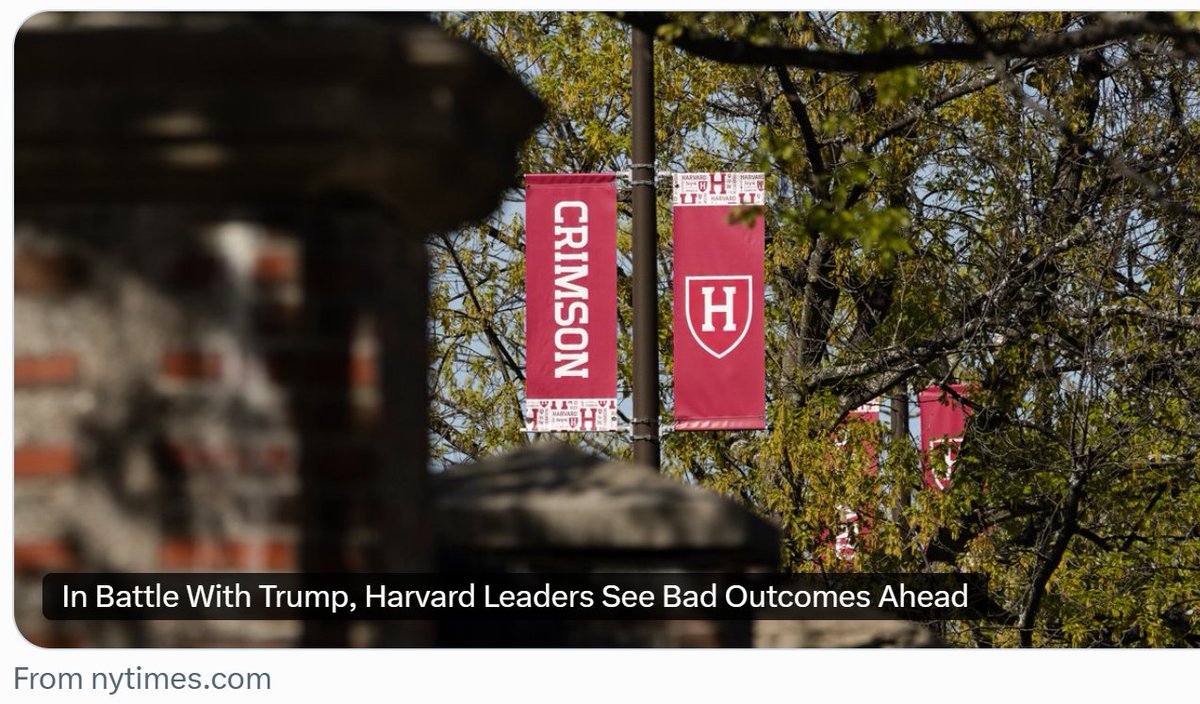 Trump Administration Targets Harvard Over Ideological Concerns ...