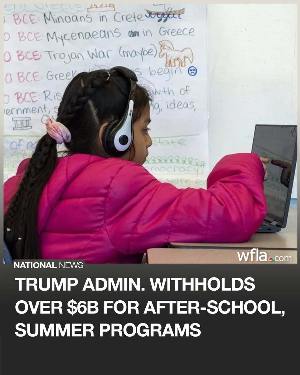 Trump Administration Withholds Nearly $7 Billion for After-School, Summer Programs, English ...