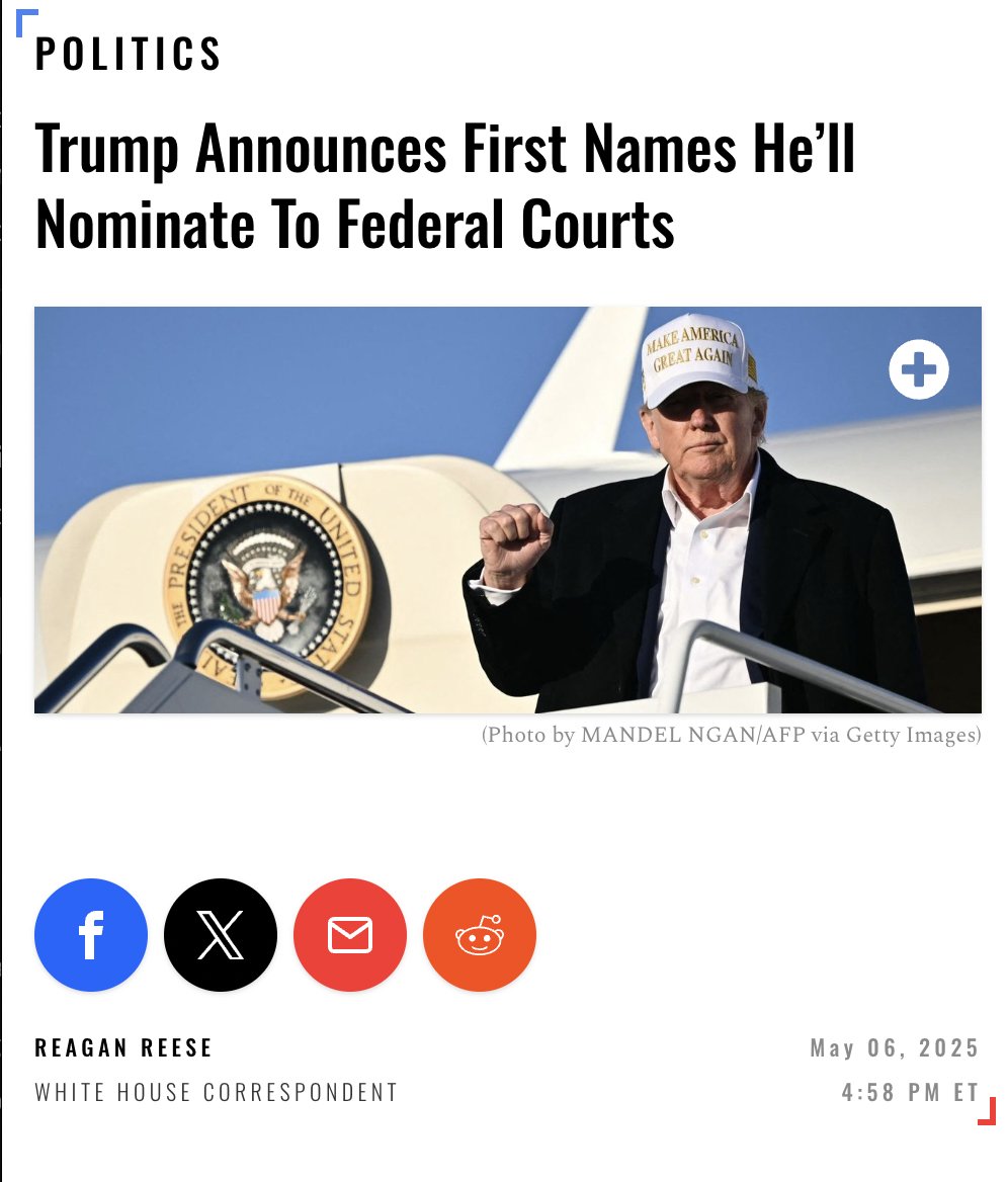 Trump Announces Judicial Nominations for 46 Vacancies, Including ...