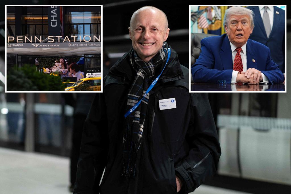 Trump Appoints Andy Byford to Lead Penn Station Overhaul as Amtrak ...