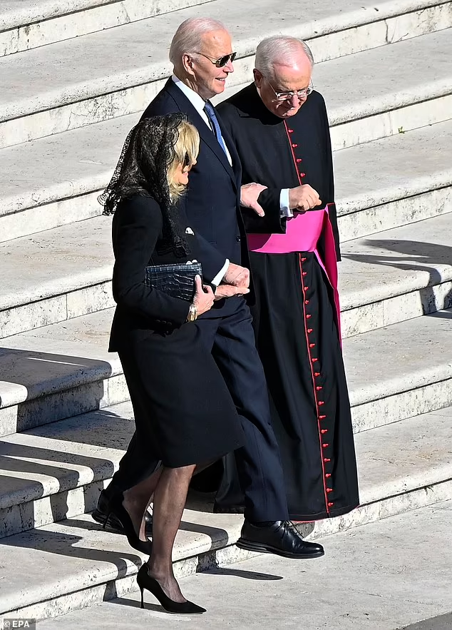 Trump, Biden, Zelensky Break Black-Tie Dress Code at Pope Francis' Funeral | DeepNewz Vatican City
