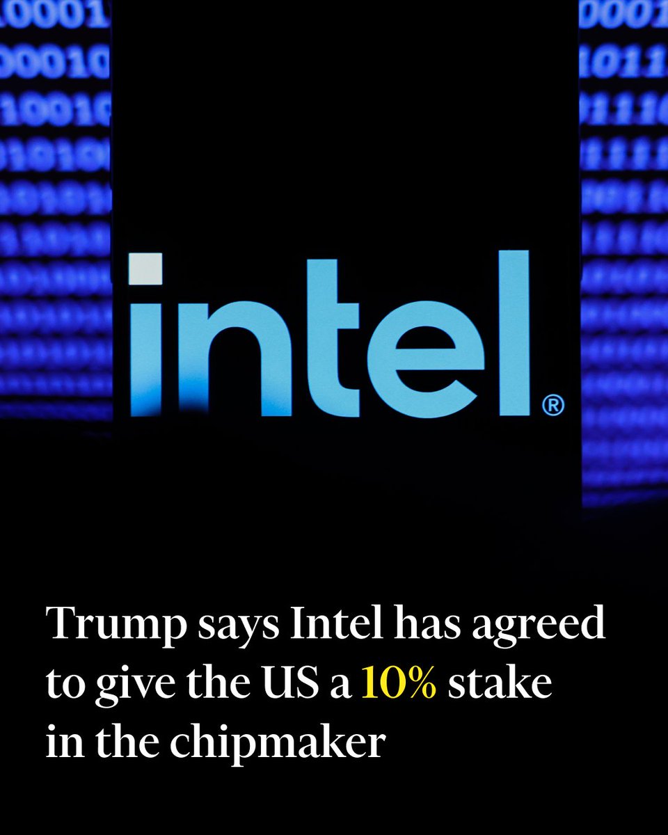 Trump Converts CHIPS Grants into 10% U.S. Stake in Intel | DeepNewz US ...
