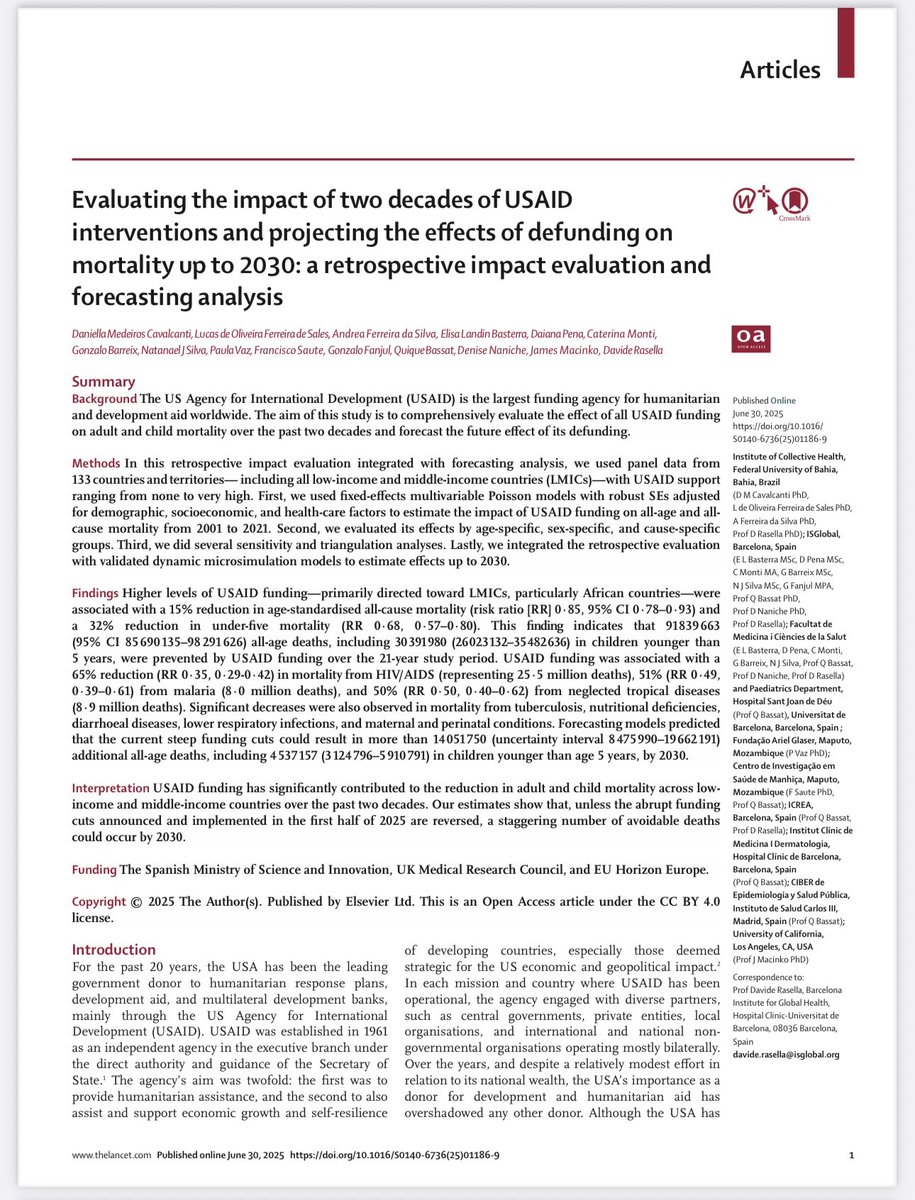 Trump Cuts to USAID Funding Could Cause 14 Million Deaths Including ...