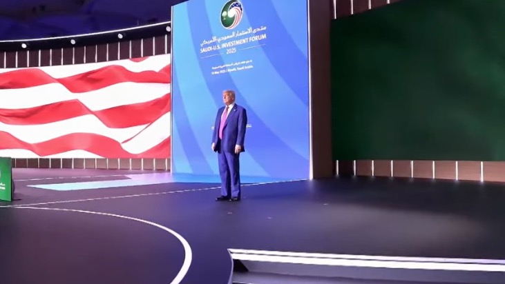 Trump Enters Saudi Forum to 'God Bless the USA,' Lifts Syria Sanctions ...