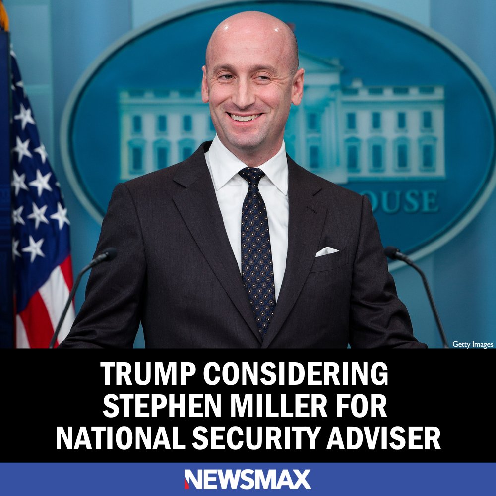Trump Eyes Stephen Miller for National Security Adviser, Plans ...