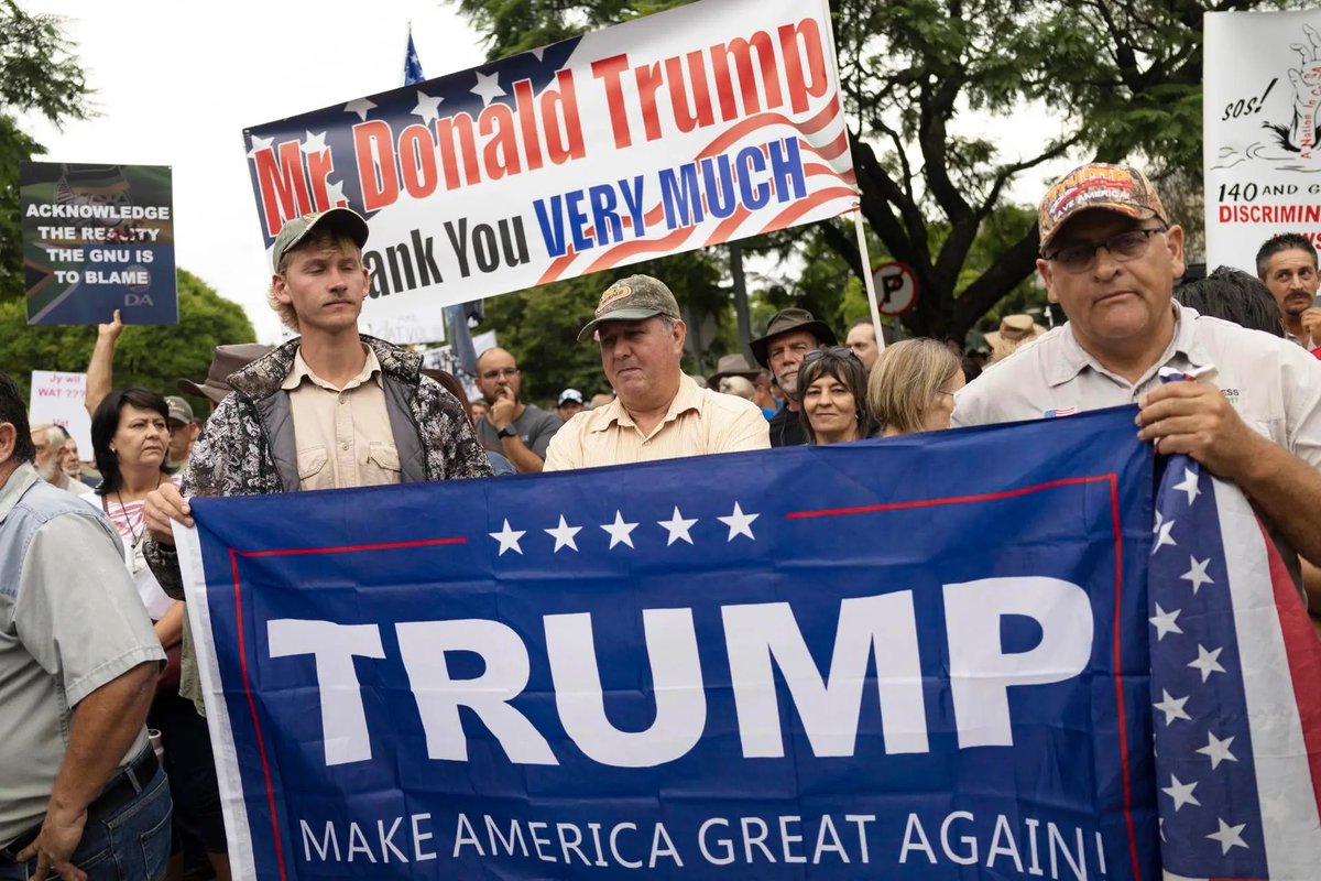 Trump Grants Refugee Status to 49 Afrikaners at Dulles Amid Racial ...