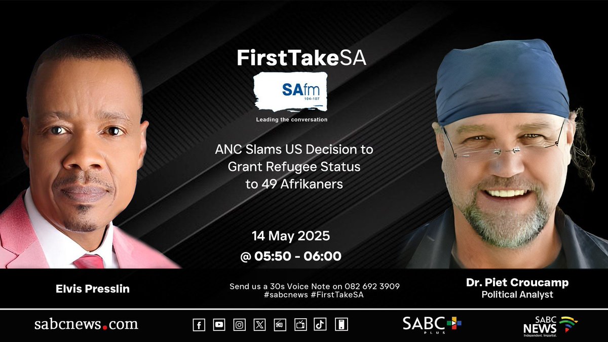Trump Grants Refugee Status to 59 White South Africans, Ramaphosa to ...