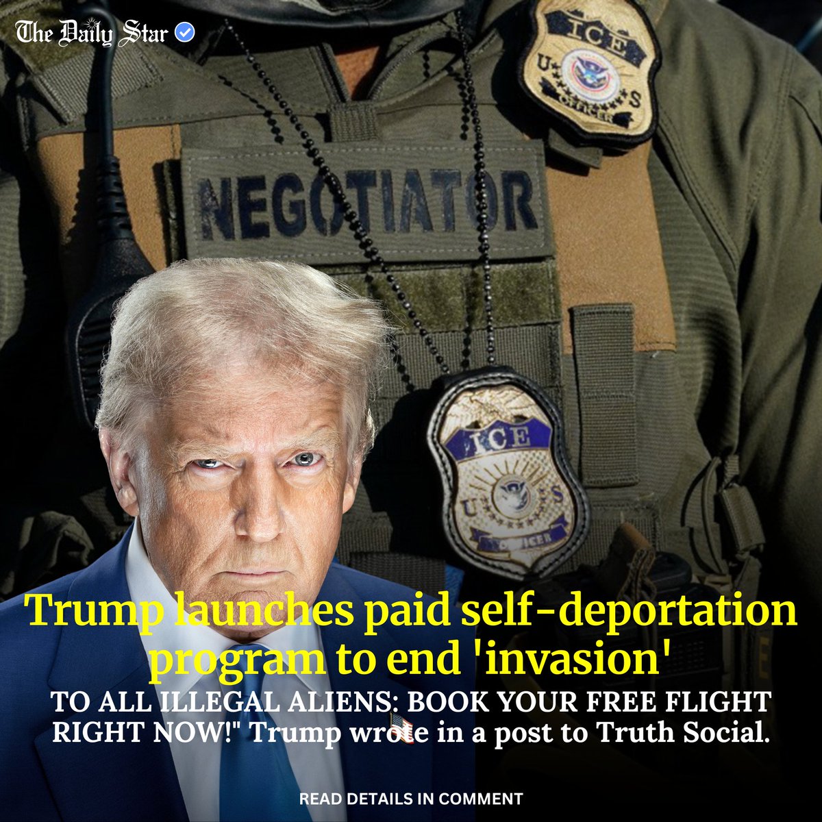Trump Launches Project Homecoming: Free Flights, $1,000 Bonus, 10,000 ...