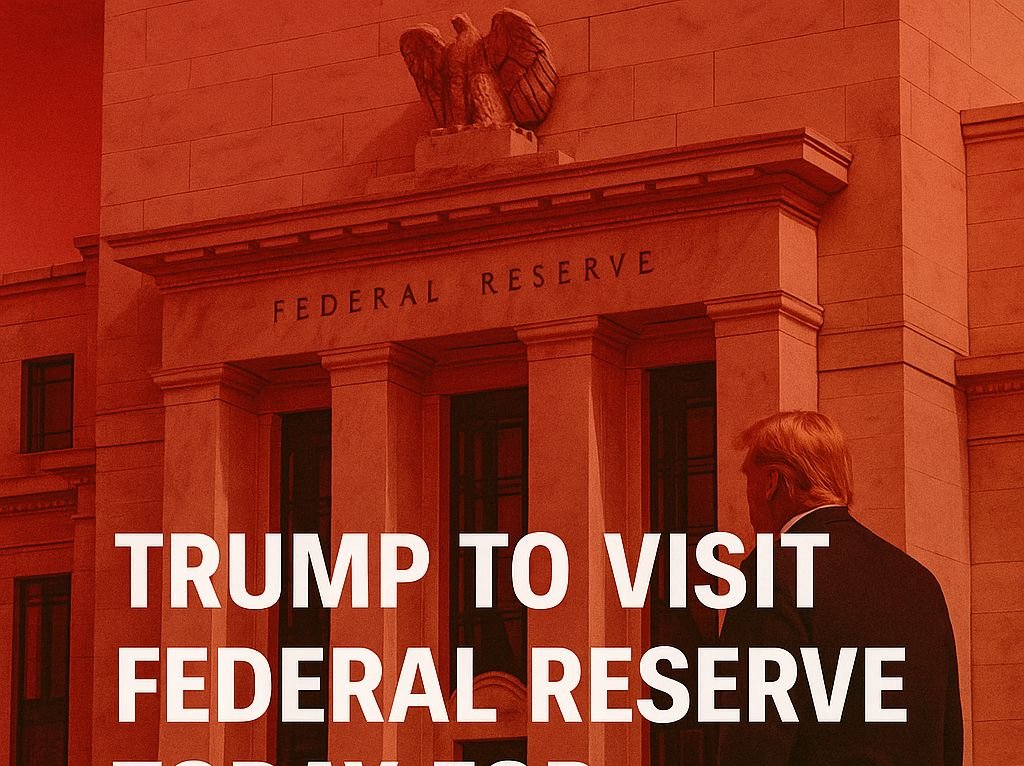 Trump Meets Fed Chair Powell on Monetary Policy Outlook | DeepNewz US ...
