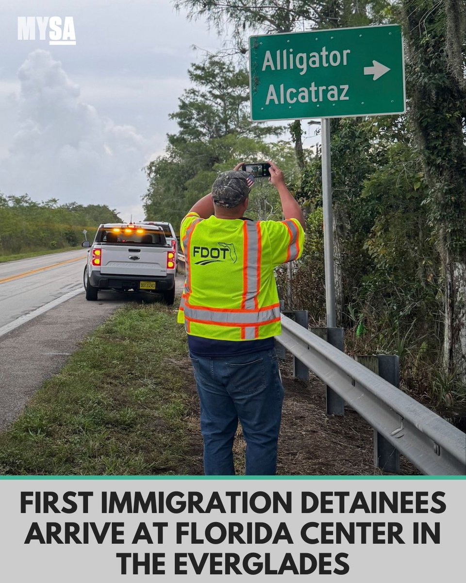 Trump Opens Everglades ‘Alligator Alcatraz’ Detention Center; First ...