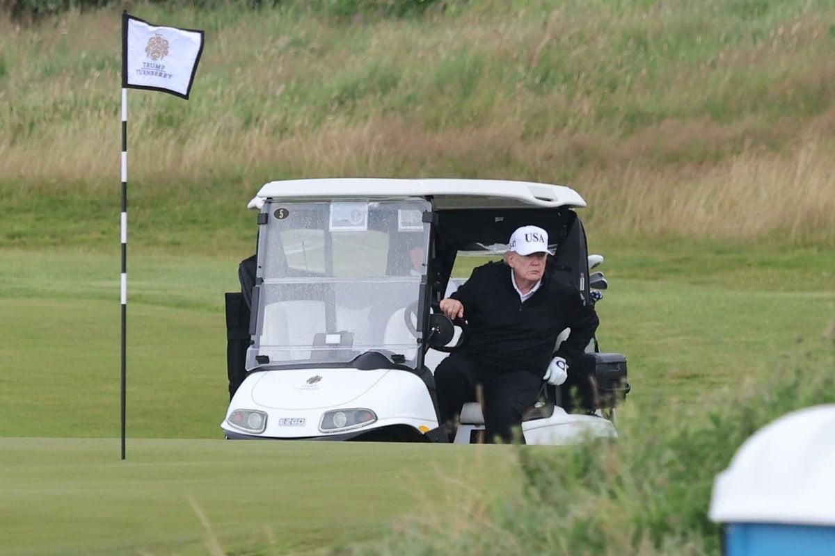 Trump Opens New Scottish Golf Course After Trip Blending Diplomacy and ...