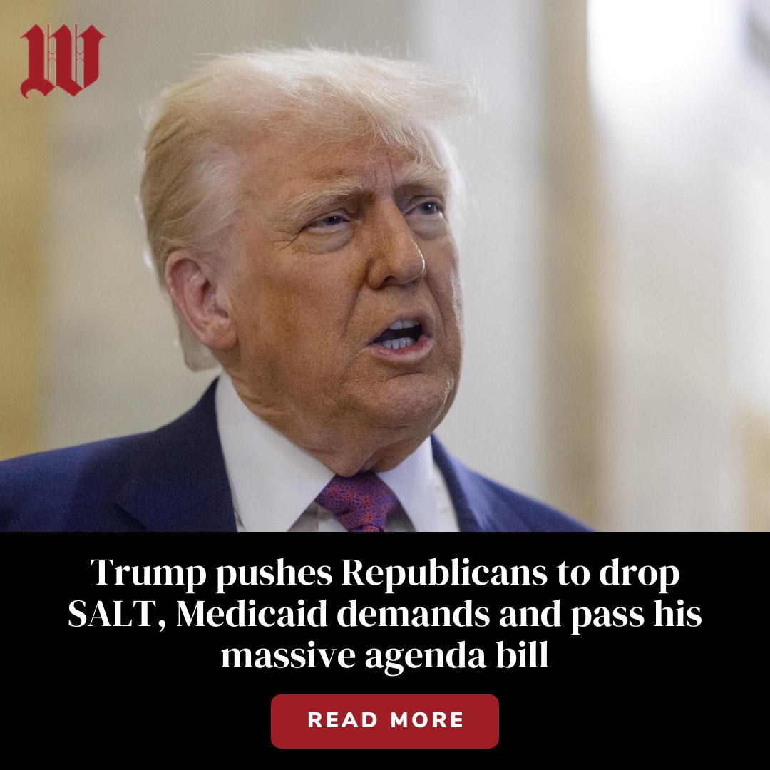 Trump Pushes for 'Big, Beautiful Bill' with Tax Cuts, Military Spending ...