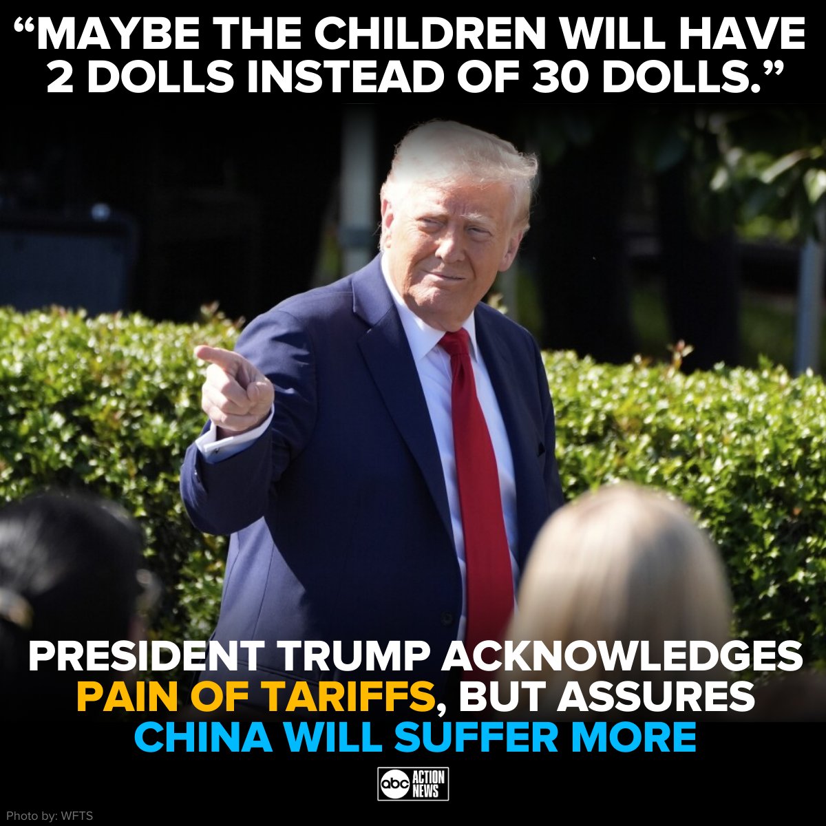 Trump's 145% Tariffs May Result in U.S. Kids Getting 'Two Dolls Instead ...