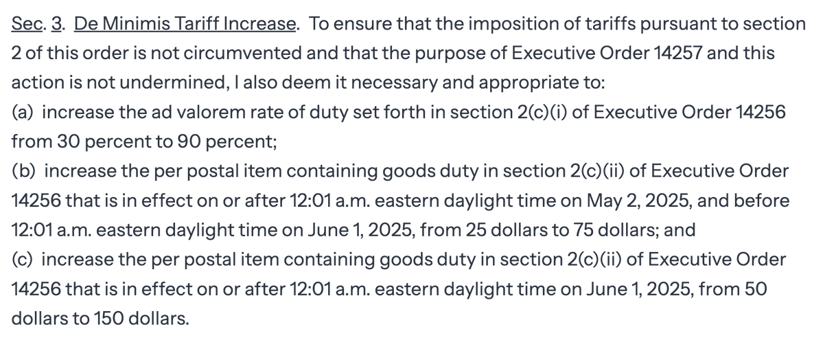 Trump's 90% Tariff on China Packages Hits Shein, Temu; Fees Rise to ...