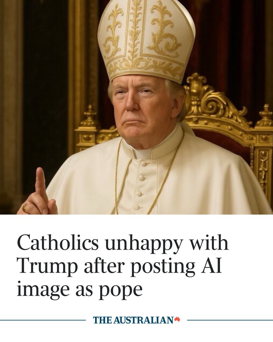 Trump's AI Image in White Cassock and Miter Sparks Controversy Before ...