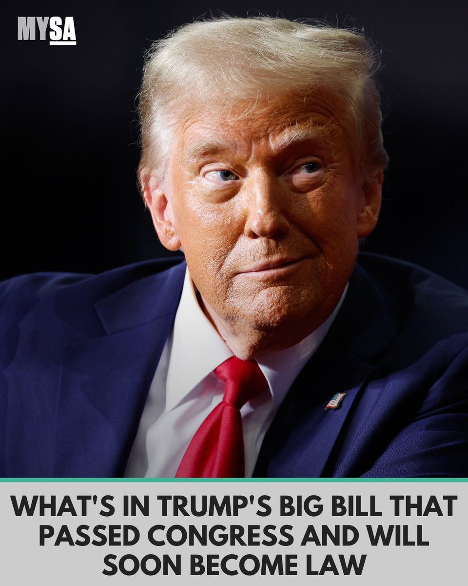 Trump's Nearly 900-Page "Big Beautiful Bill" Passed by Congress ...