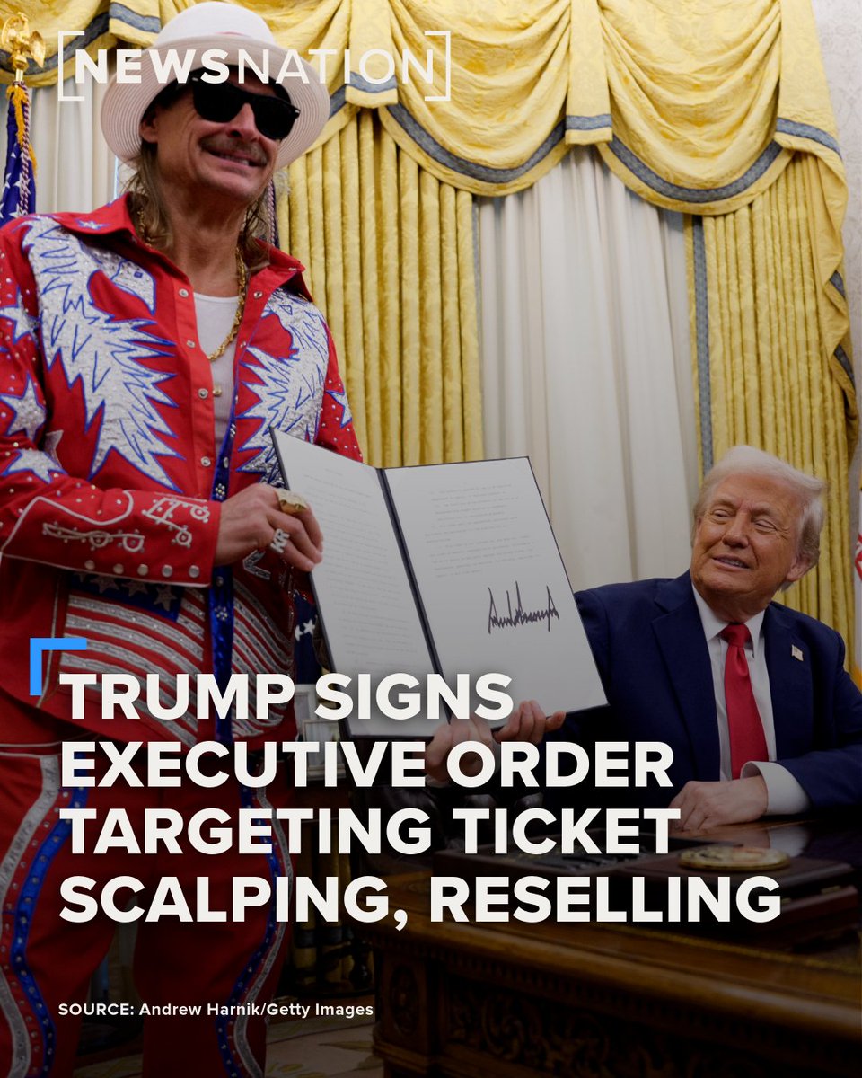 Trump Signs Order to Combat Ticket Scalping, Enforce BOTS Act with Kid ...