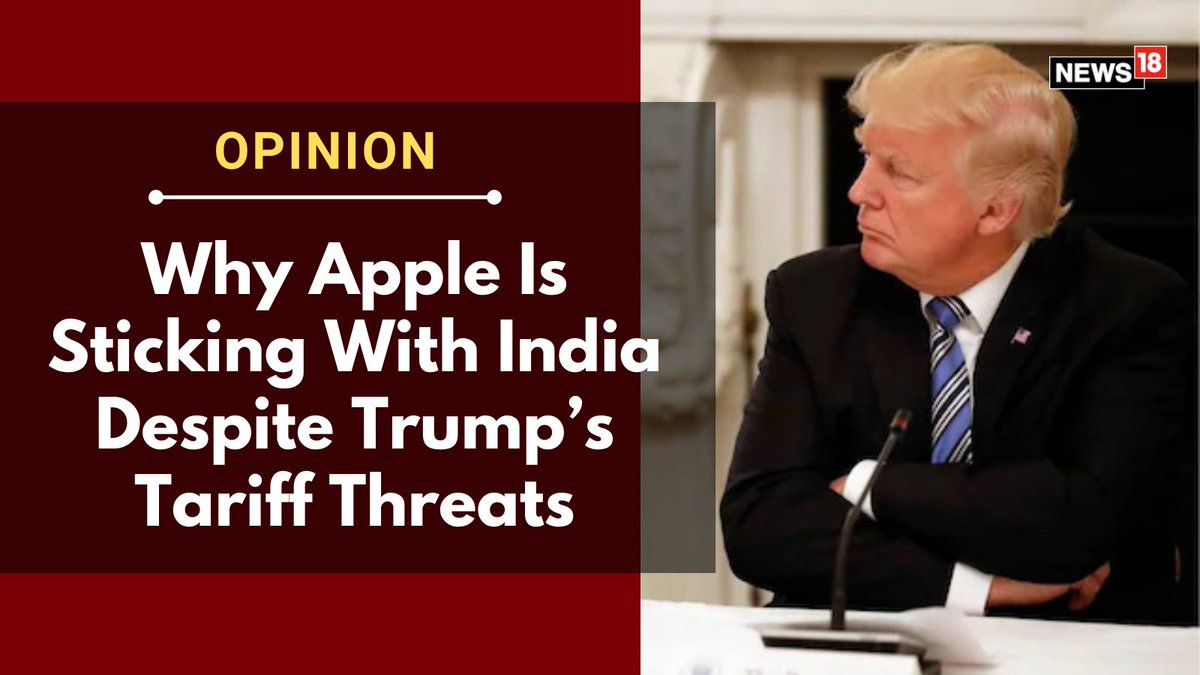 Trump Threatens 25% Tariff as Apple Ships 3 Million iPhones From India ...