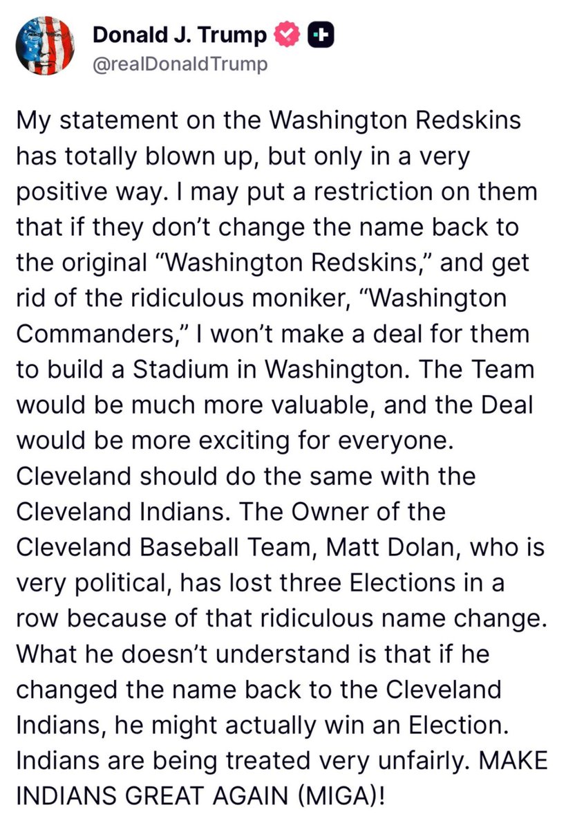 Trump Threatens to Block Washington Commanders NFL Stadium Deal in July ...