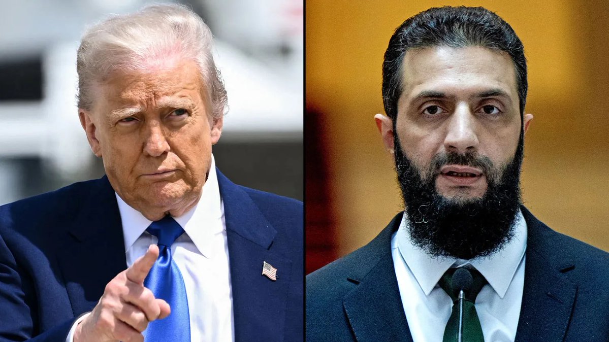 Trump to Discuss Sanctions Relief with Syrian President Al-Sharaa in ...