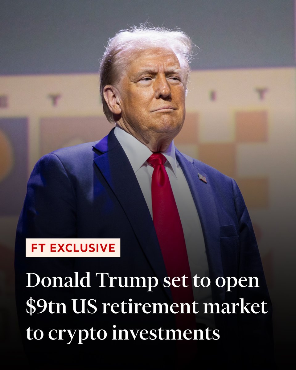 Trump to Sign Executive Order Opening $9 Trillion 401(k) Market to Crypto, Gold, and Private ...