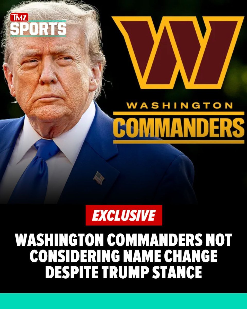 Trump Urges Washington Commanders to Revert to Redskins Name After 2020 ...