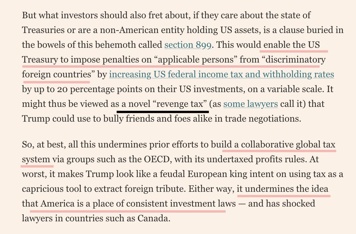 Trump’s Budget Bill’s Section 899 "Revenge Tax" Targets Foreign ...