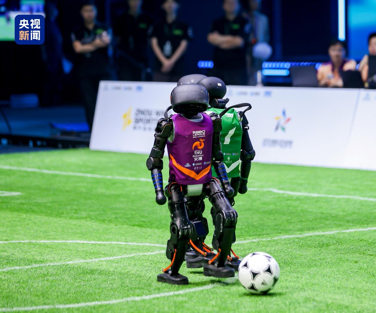 Tsinghua Wins China’s First Autonomous Humanoid Robot Soccer Match ...