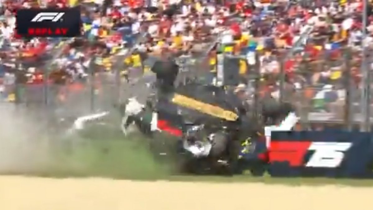 Tsunoda Walks Away from Rollover Imola Qualifying Crash amid Series of ...