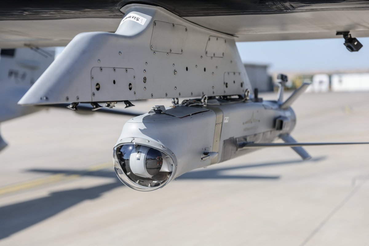 Turkey's Bayraktar AKINCI UCAV Completes Low-Altitude ÇAKIR Missile ...