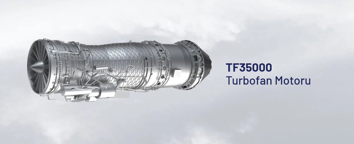 Turkey Unveils TF35000 Turbofan Engine With 35,000 lbf Thrust for KAAN ...