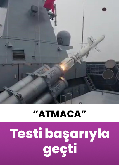 Turkey’s Navy Fires ATMACA Missile First Time, Destroys Target ...