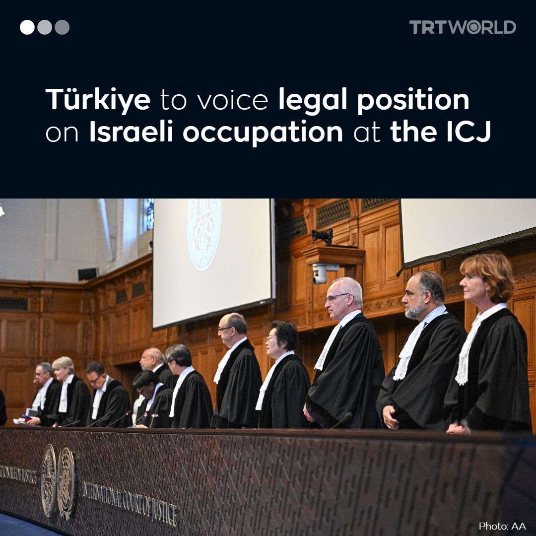 Türkiye Delivers April 30 Statement at ICJ on Israel’s Actions in ...