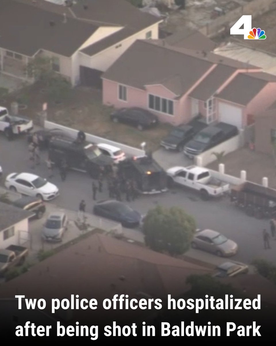 Two Baldwin Park Police Officers Hospitalized After Filhurst Avenue ...