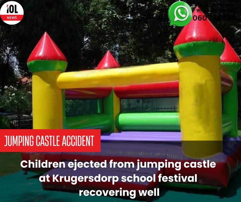 Two Children Suffer Skull and Arm Fractures After Jumping Castle Flies ...