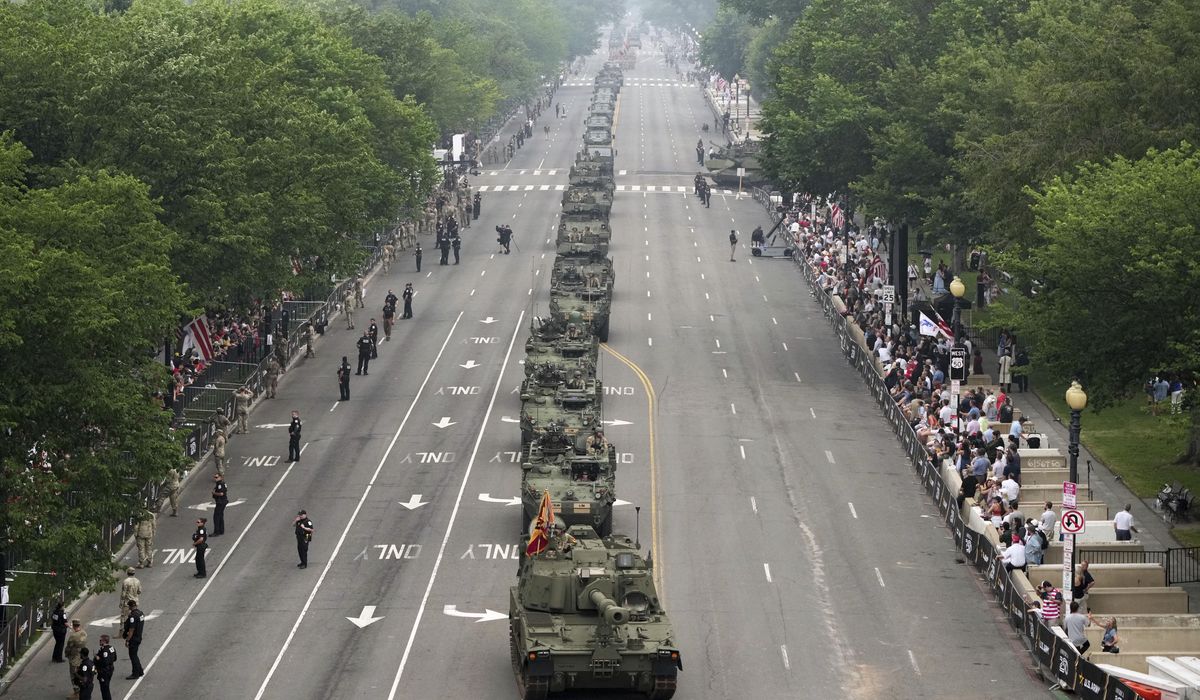 U.S. Army Marks 250th Anniversary With Tanks Parade in Washington, D.C ...