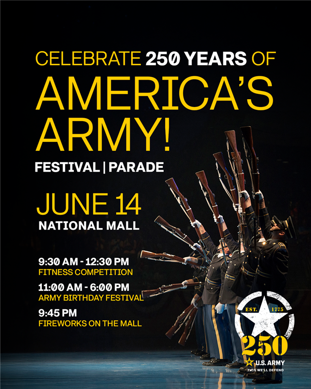 U.S. Army to Mark 250th Anniversary With D.C. Parade Featuring Tanks ...