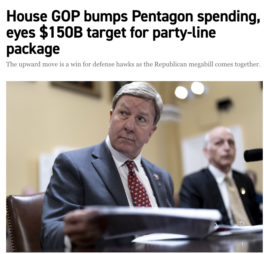 U.S. Congress Republicans Unveil $150B Defense Package, Allocating $27B ...