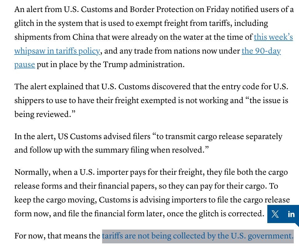 U.S. Customs Glitch Delays Tariff Collections, Increases Paperwork Amid ...