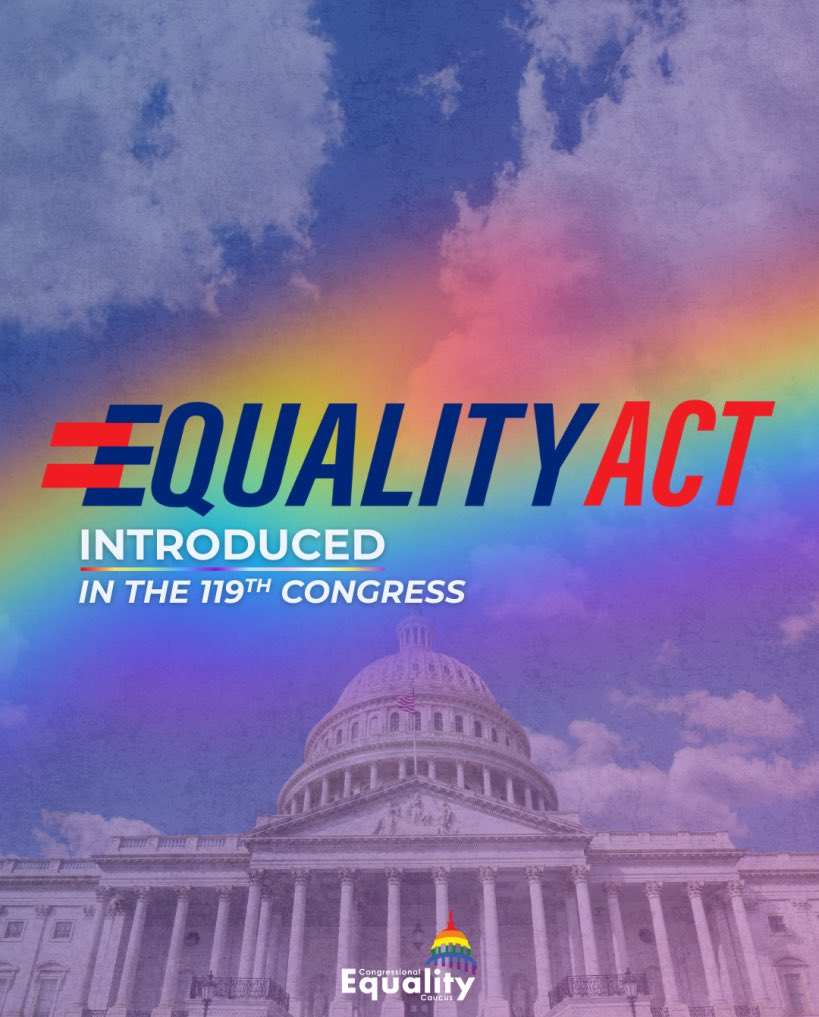 U.S. House Reintroduces Equality Act to Counter Trump and GOP's Attacks ...