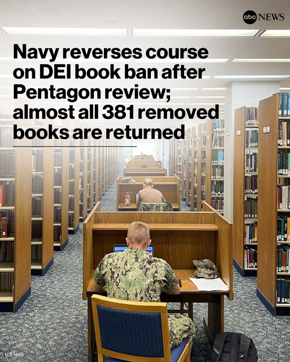 U.S. Naval Academy Returns Nearly All of 381 Removed Books After ...