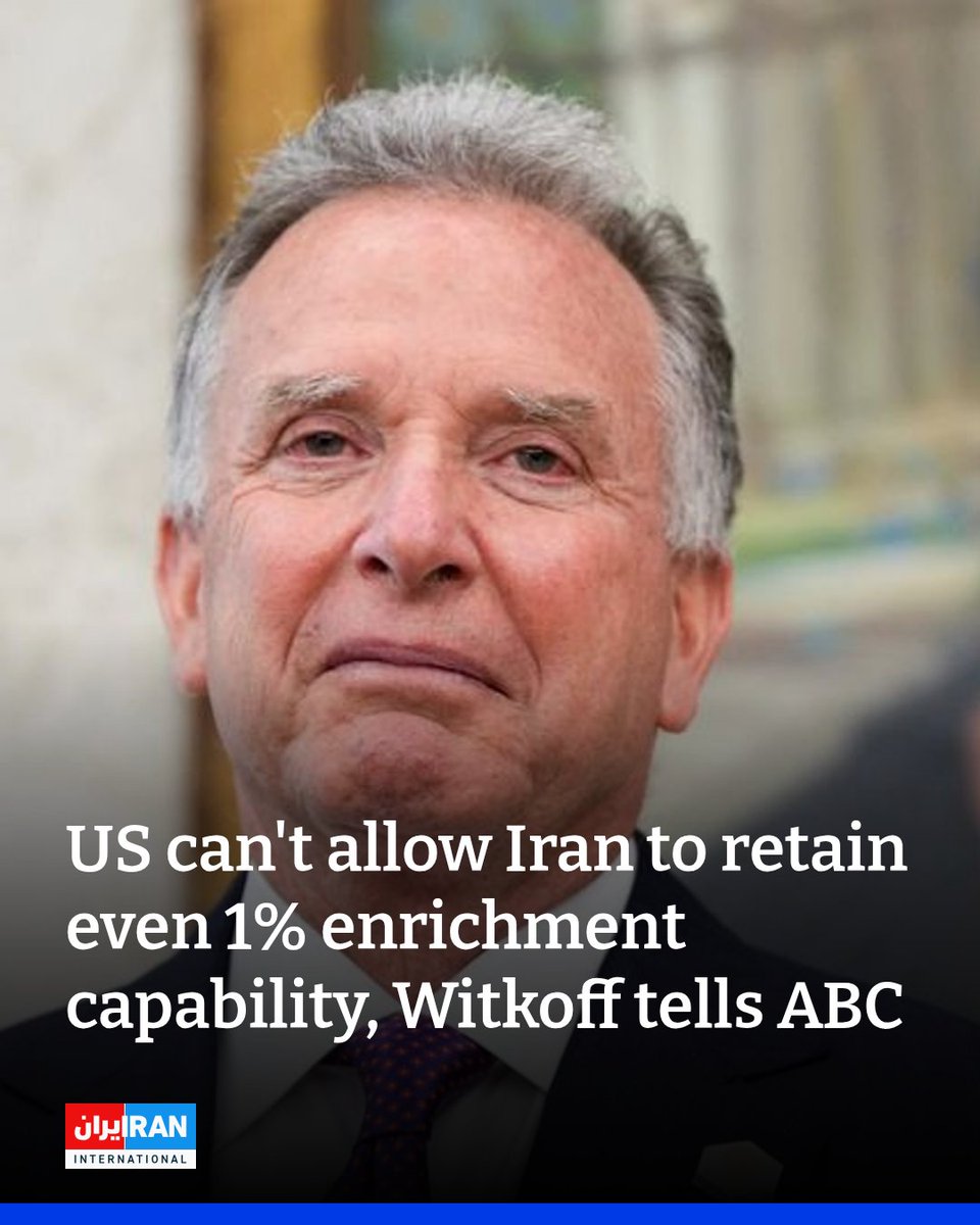 U.S. Sets Zero-Enrichment Red Line for Iran; Tehran Vows Uranium Work Will Continue | DeepNewz ...