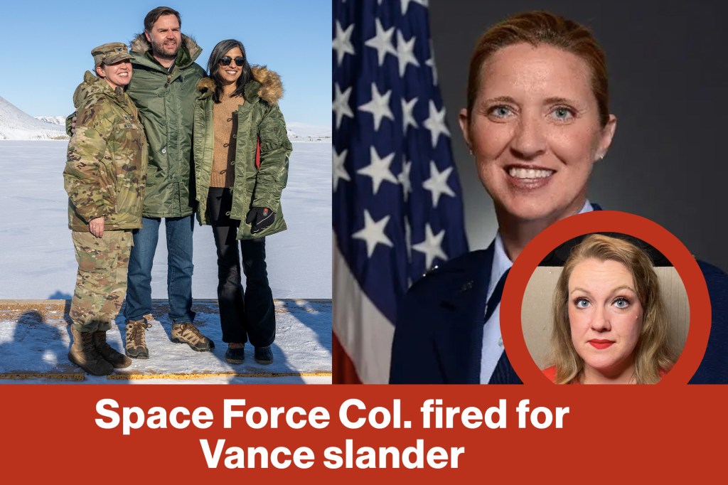 U.S. Space Force Fires Col. Susannah Meyers for Slander Following J.D ...