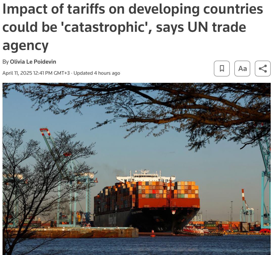 U.S. Tariffs Could Reduce Global Trade by 3%, Impacting Developing ...