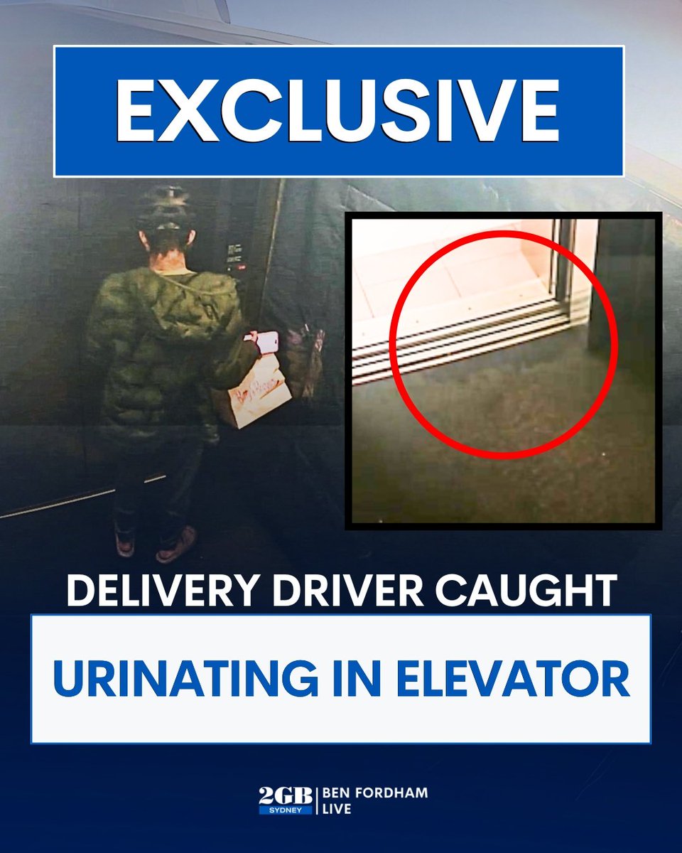 Uber Eats Driver Caught Urinating in Elevator During Delivery in Sydney, Resident Calls Incident ...